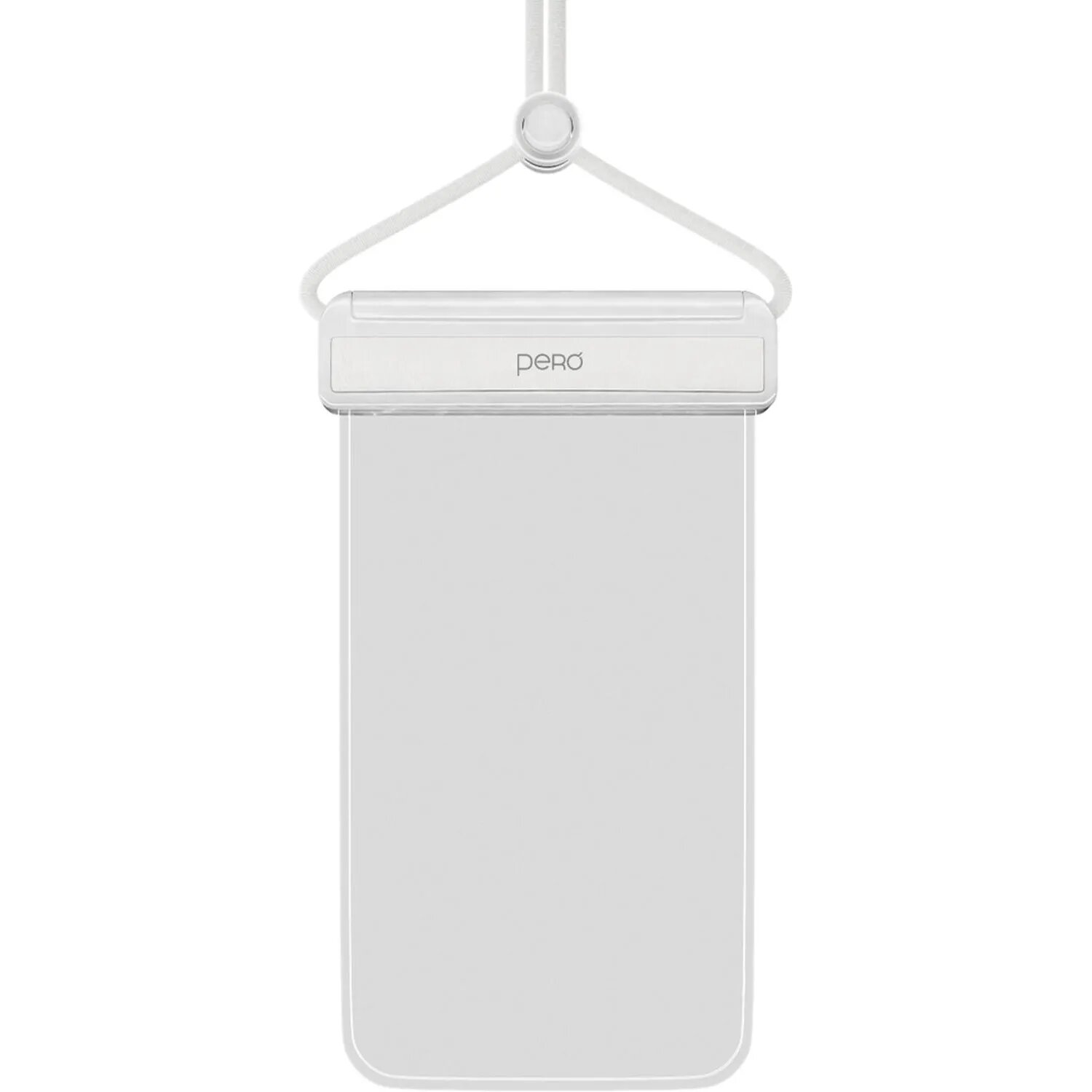 Чехол PERO влагозащитный для смартфона SB04 WATERPROOF BAG белый