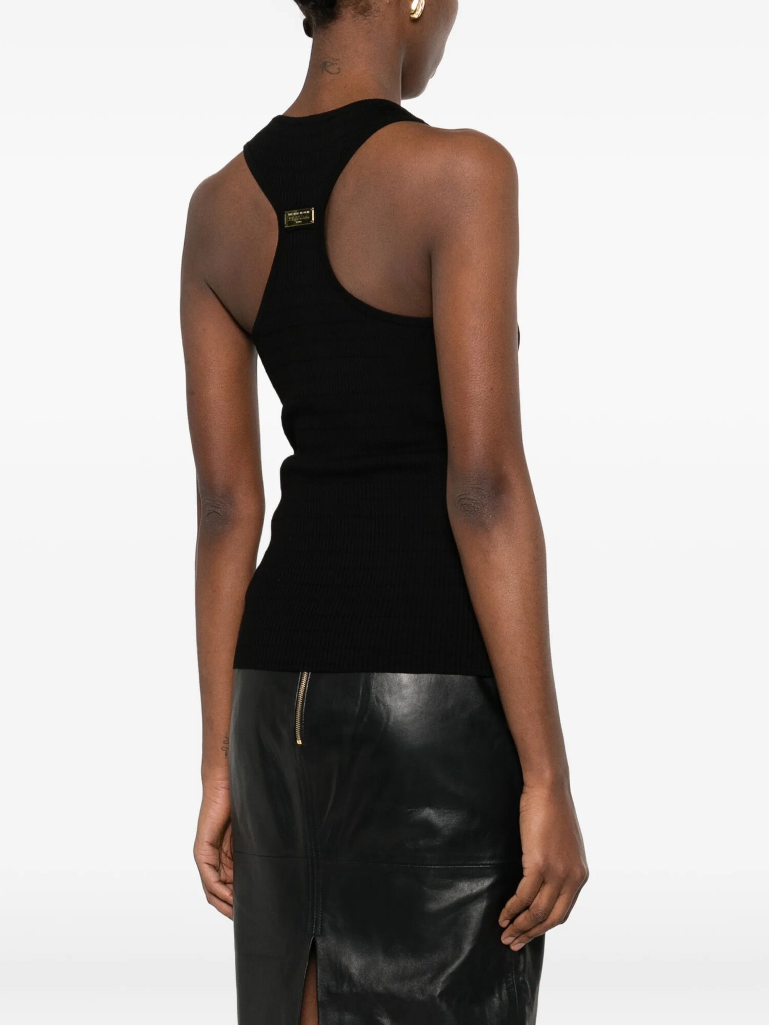 Топ Elisabetta Franchi Button-up tank top, размер 42 — фото 1