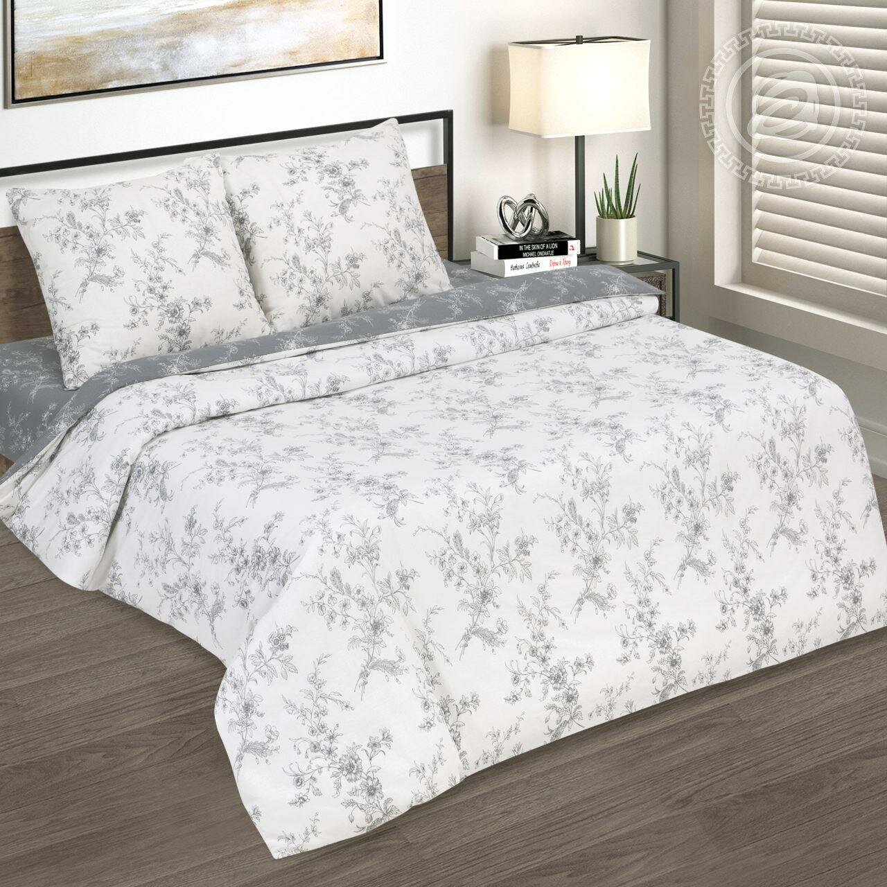 Комплект постельного белья евро поплин луара АРТ дизайн