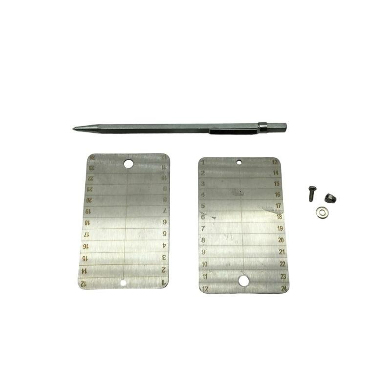 Негорючая герметичная плита для хранения фразы криптовалюты, 1 комплект