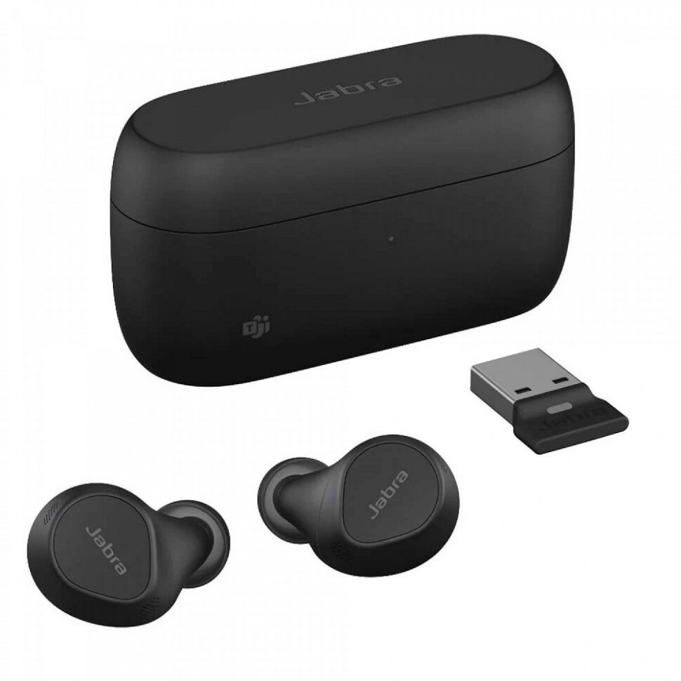 Беспроводная гарнитура Jabra Evolve2 Buds USB-A MS Stereo (PN: 20797-999-999)