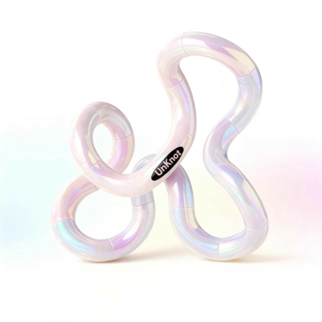 Настоящая игрушка Tangle Twist, меняющая температуру, танго, снятие стресса, трансформируемая игрушка, сенсорная игрушка, меняющая цвет, бесшумная игрушка оптом
