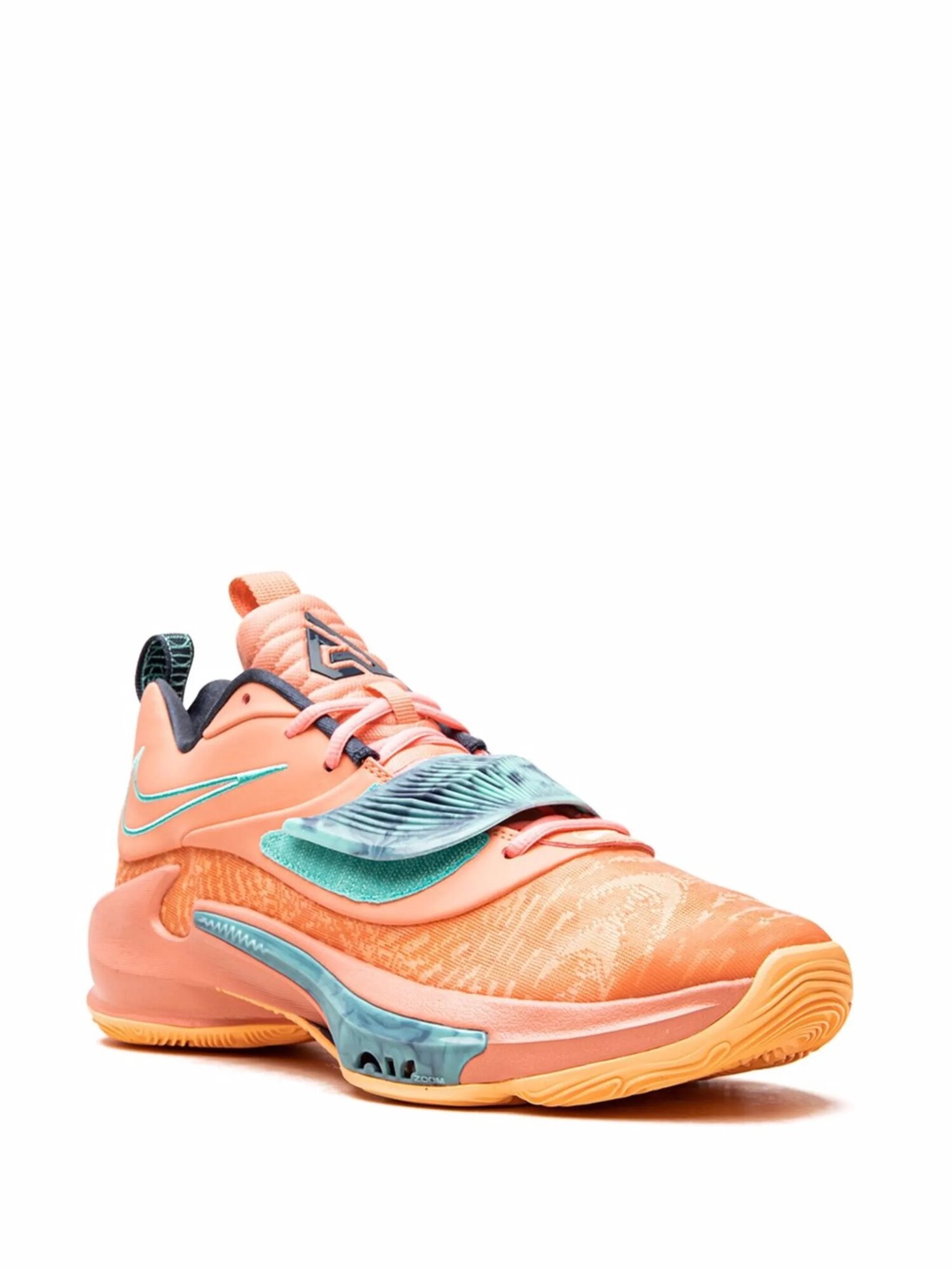 Кроссовки NIKE Zoom Freak 3, размер 9 US, оранжевый — фото 1