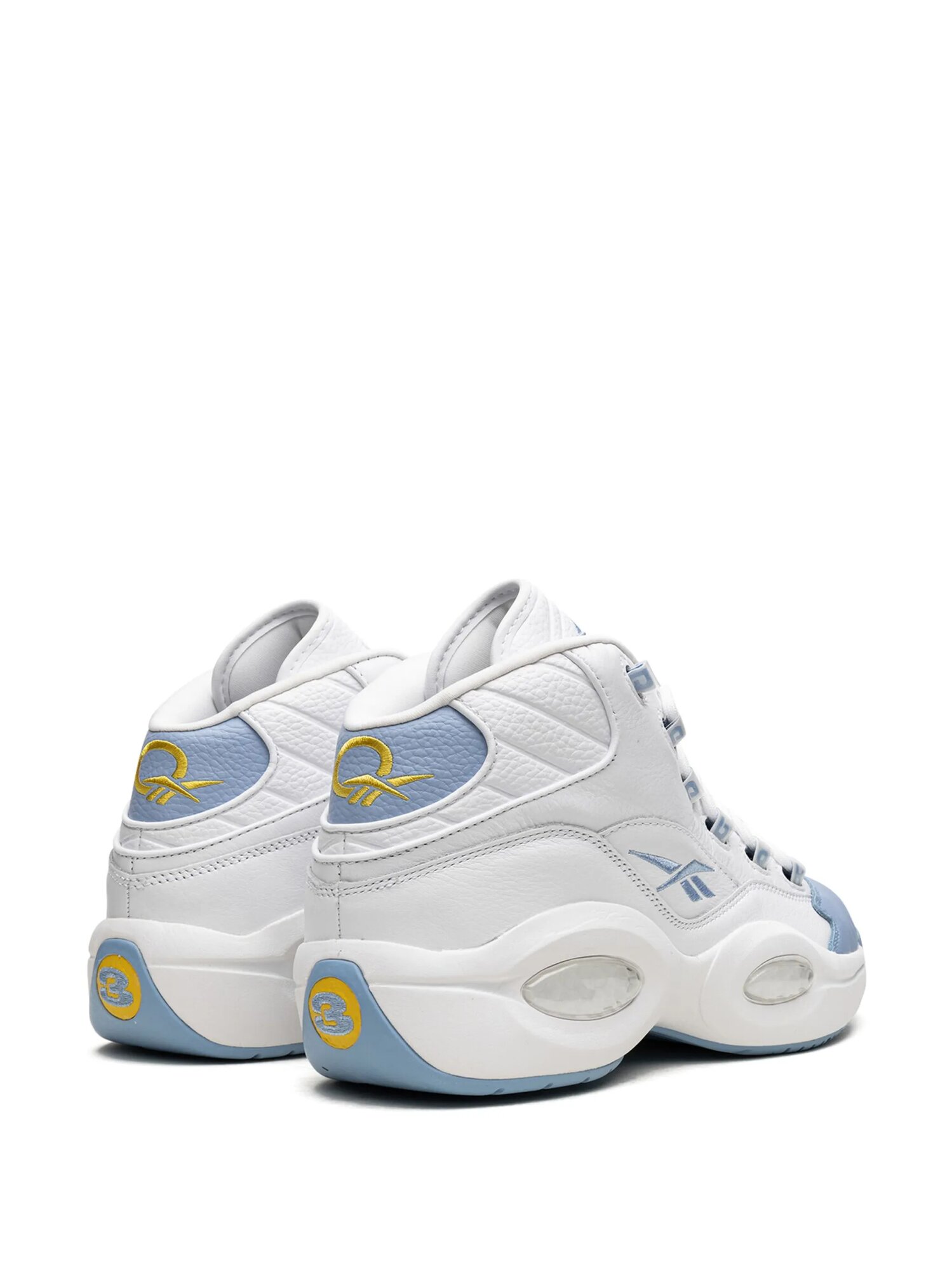 Кроссовки Reebok Question Mid, размер 4 US, белый — фото 1