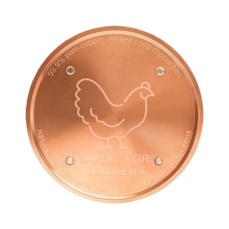 Медный диск для птичьей ванны, Цыпленок