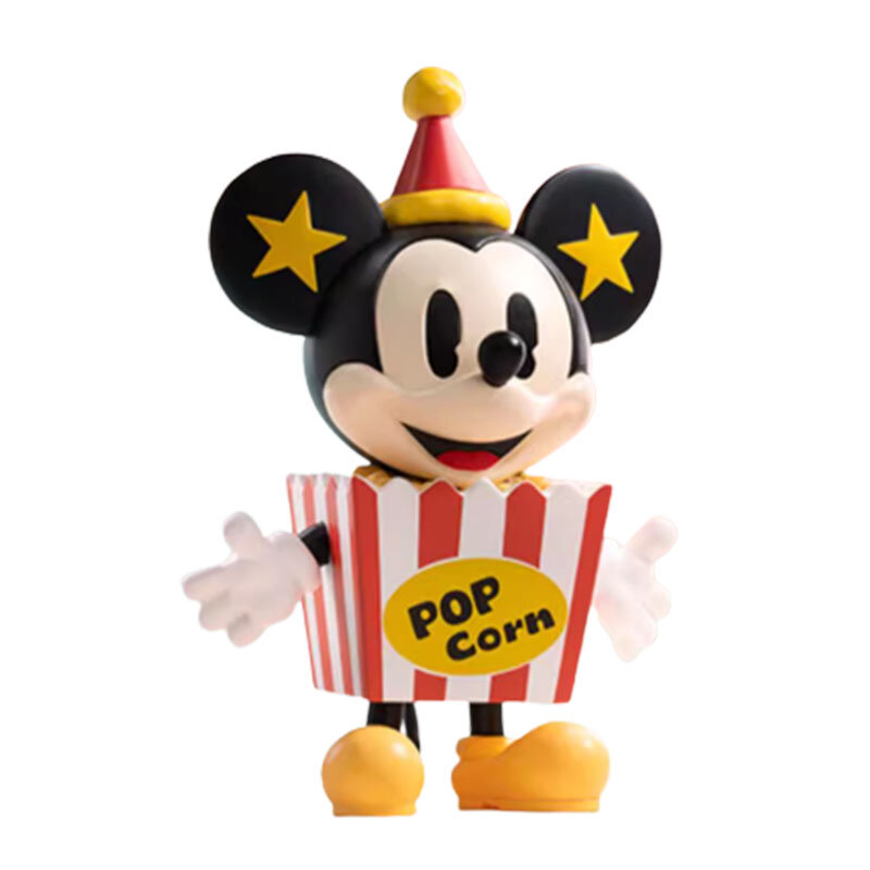 Коллекционная фигурка унисекс POP MART Disney 100th Anniversary Mickey Mouse Curious Infinity, Confirmed-Popcorn Mickey Mouse (Open)