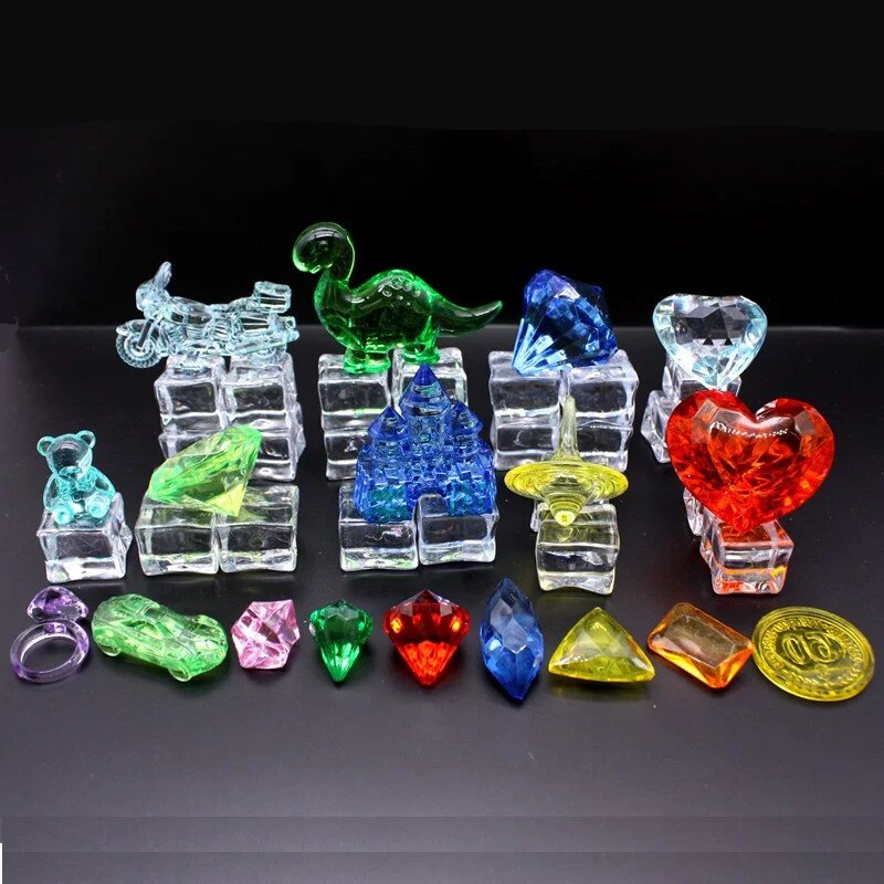 Акриловый прозрачный пластиковый кулон-имитация кристалла в виде голубого дельфина, морское животное, украшение для