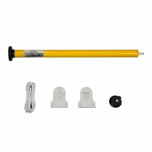 Электропривод для штор MOES Встроенный аккумулятор, умный пластик, Zigbee