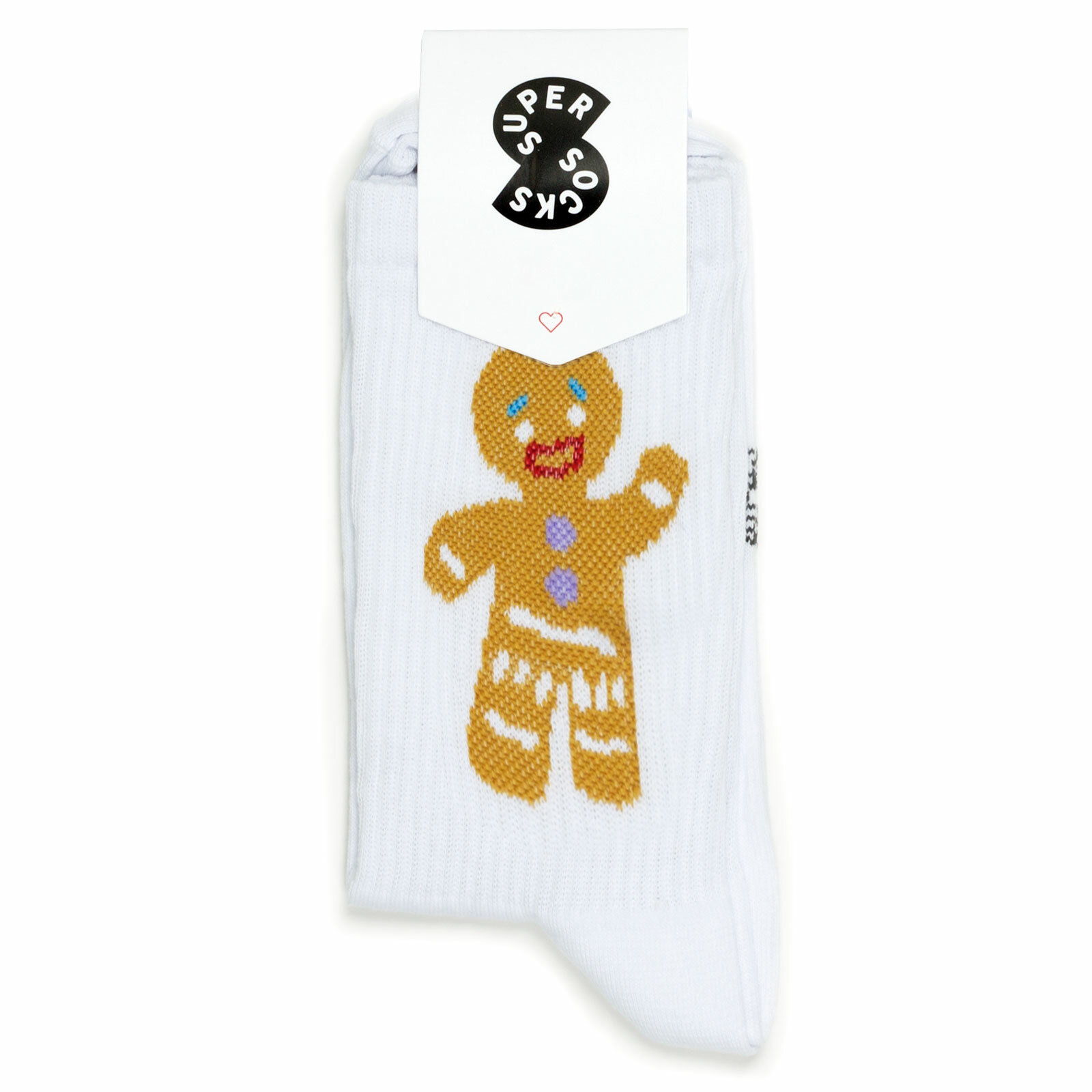 Носки Носки с рисунками Super Socks - Пряничный человечек