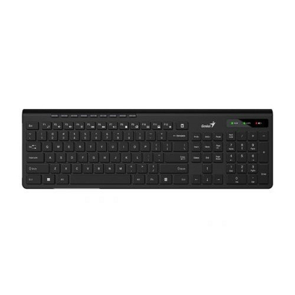 Клавиатура Genius SlimStar беспроводная Мембранная Для ПК Чёрный