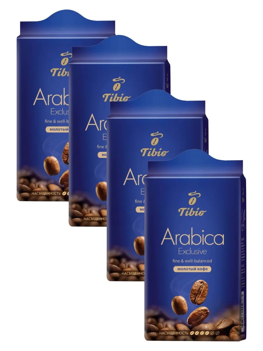 Кофе Tibio Arabica Exclusive молотый 250г