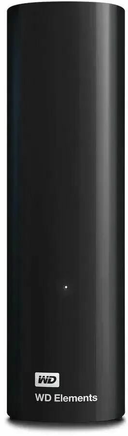 Western Digital 18 ТБ Внешний жесткий диск (WDBWLG0180HBK-EESN), Пластик, черный