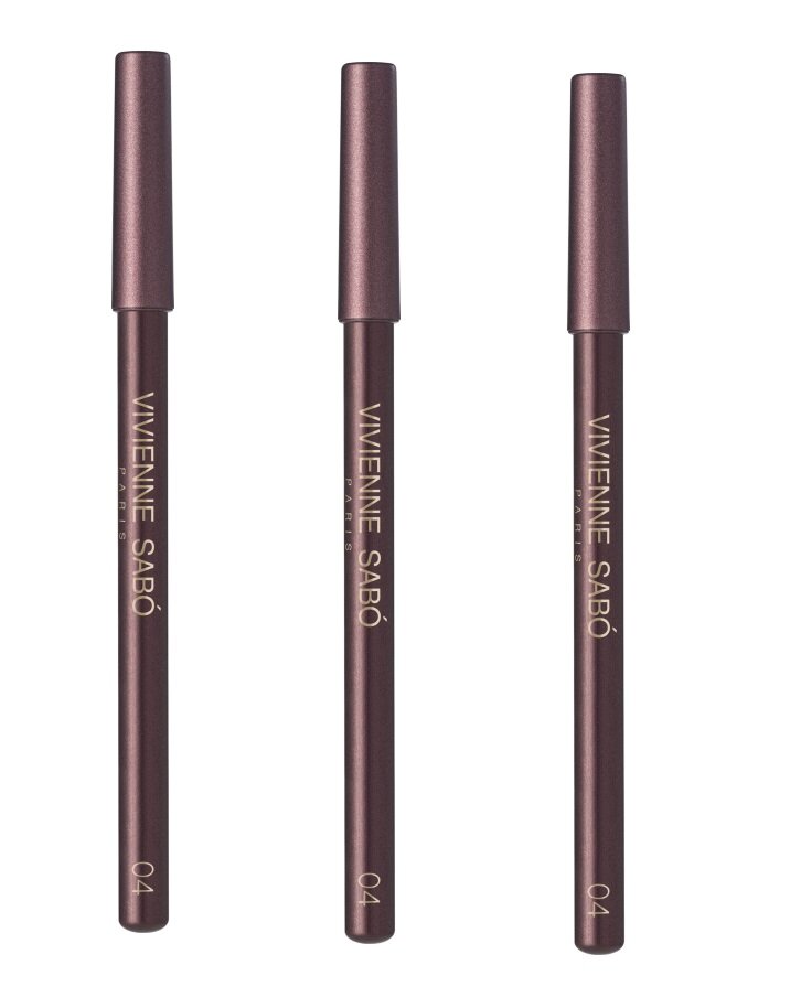 Карандаш для глаз Vivienne Sabo Crayon Contour des Yeux " Merci" 04 3шт