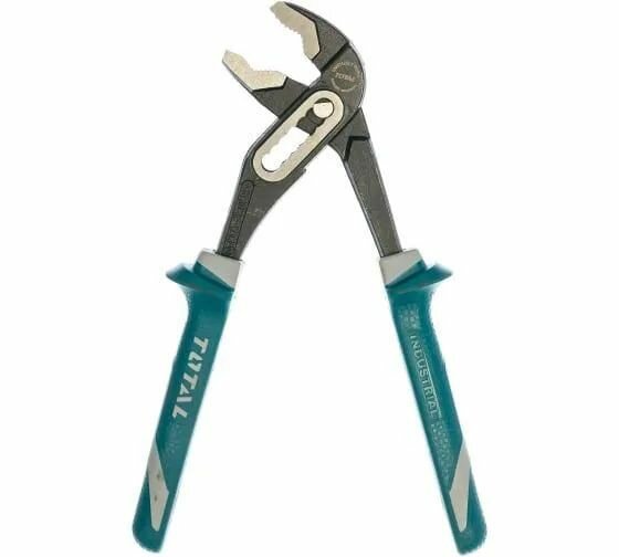 Переставные клещи/плоскогубцы переставные фрезерованные (250 мм) Total THT281006