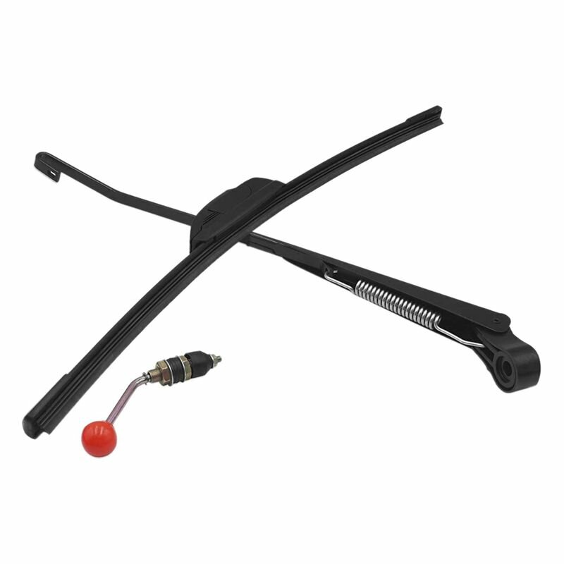 Ручной стеклоочиститель MyPads 350x400 мм (15,7 дюйма) для UTV Polaris Ranger RZR 800 900 1000 Can Am Kawasaki Honda