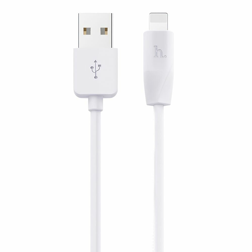 Кабель Hoco Rapid X1 USB - Apple Lightning для айфона, айпада, Iphone, ipad, airpods, 1 м, 1 шт, белый