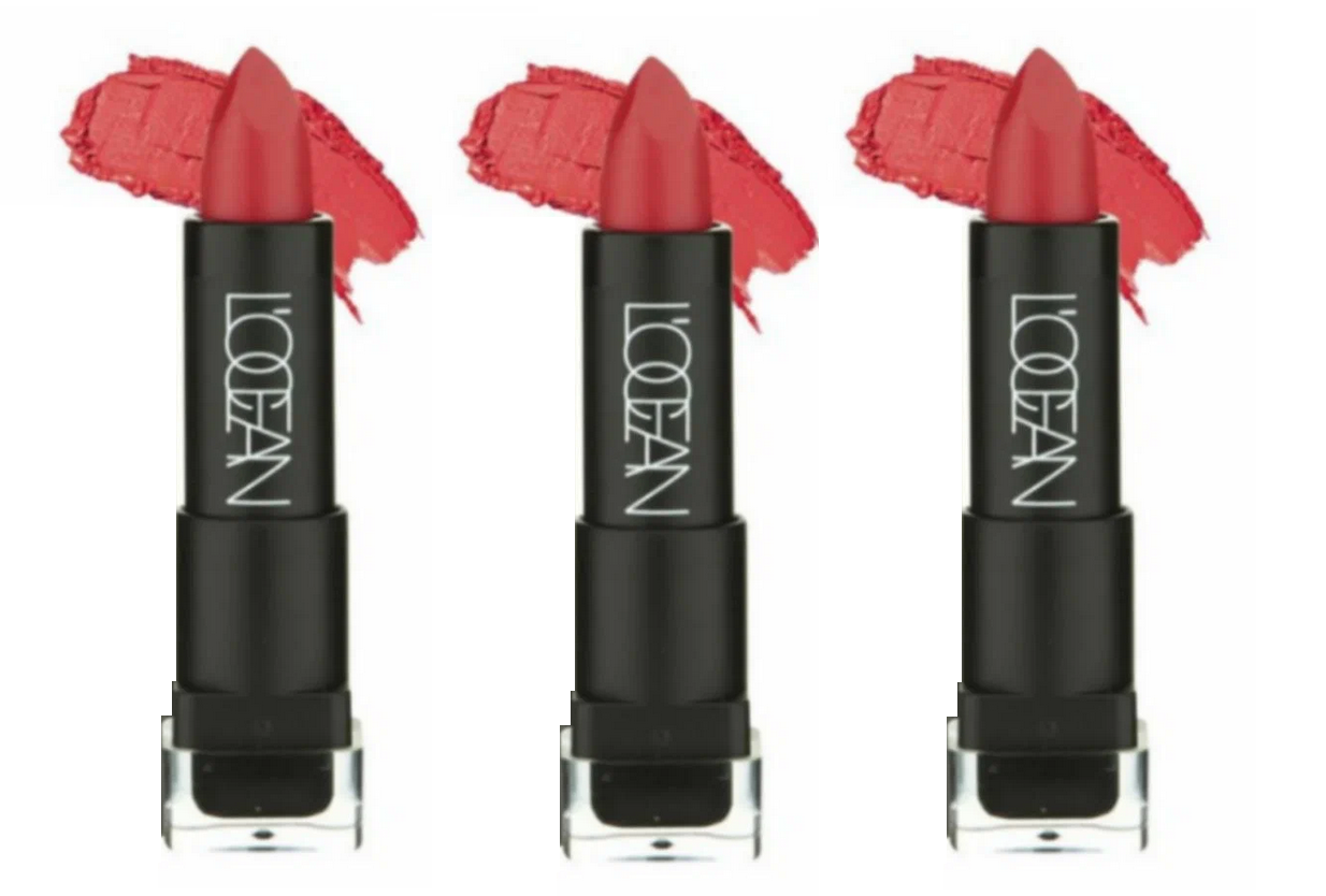 Матовая помада для губ L’ocean Matte Stick 01 Dorothy Red, 3,3 г - 3 штуки