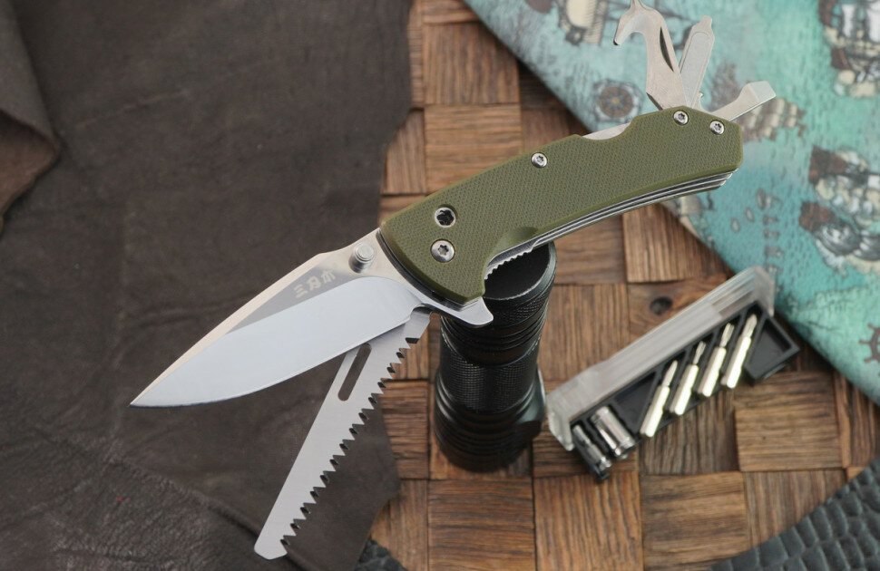 Многопредметный нож Sanrenmu 7106SUE-GP-T7