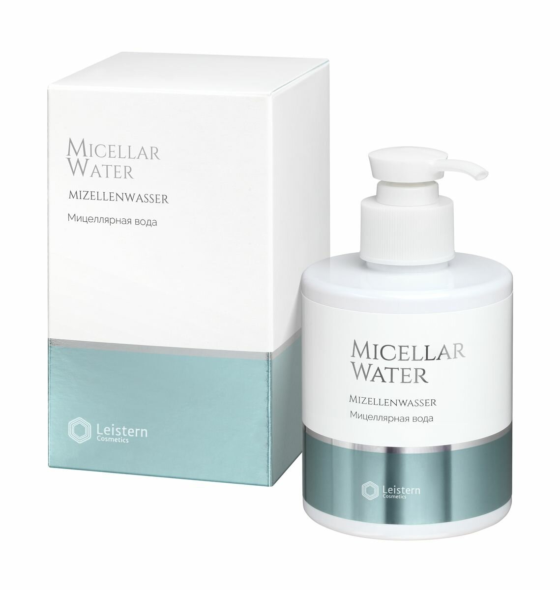 Мицеллярная вода увлажняющая очищающая Leistern Cosmetics 300ml