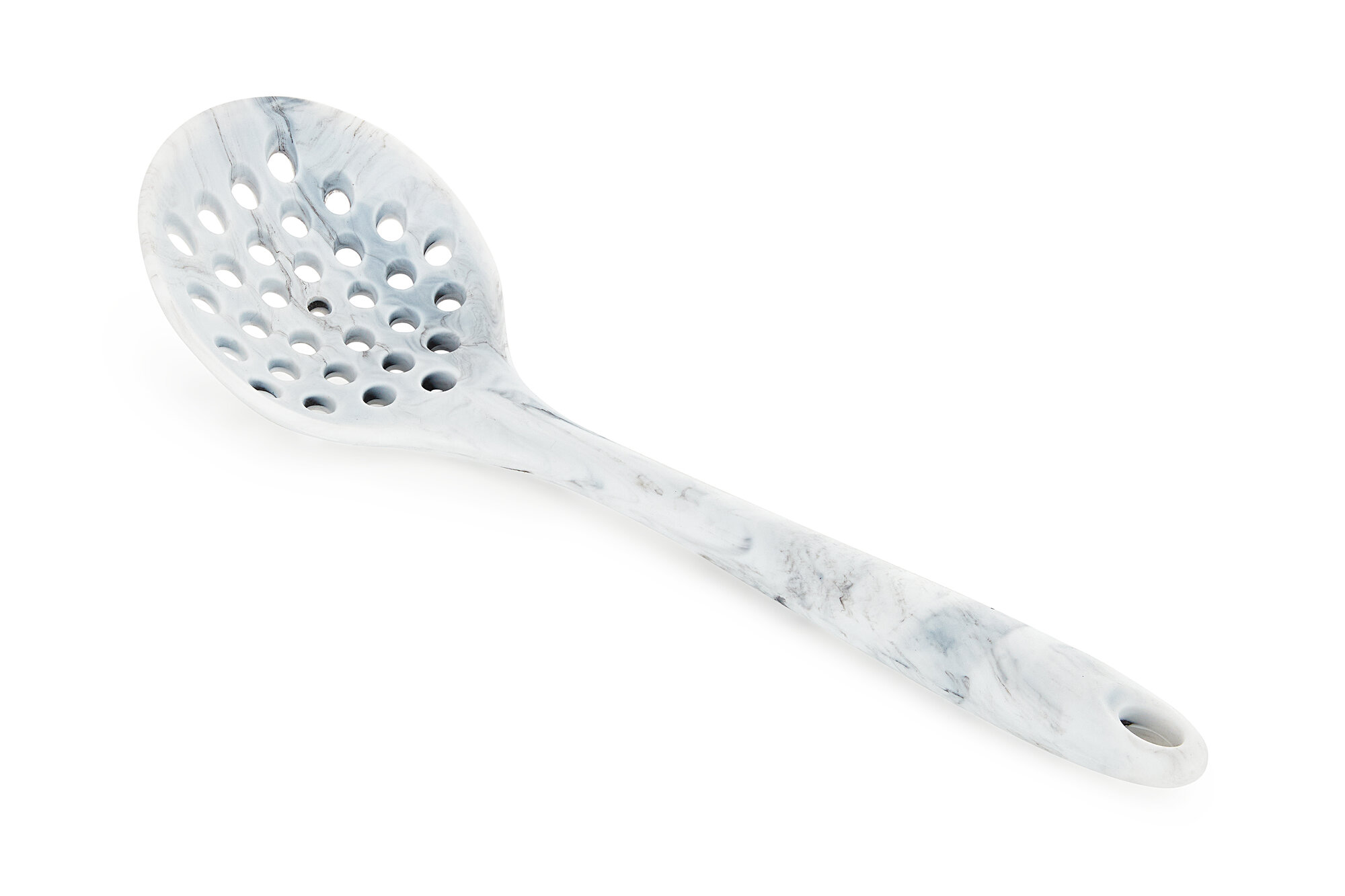 BERKRAFT Gray силиконовая шумовка с жаропрочным корпусом и эргономичной рукояткой