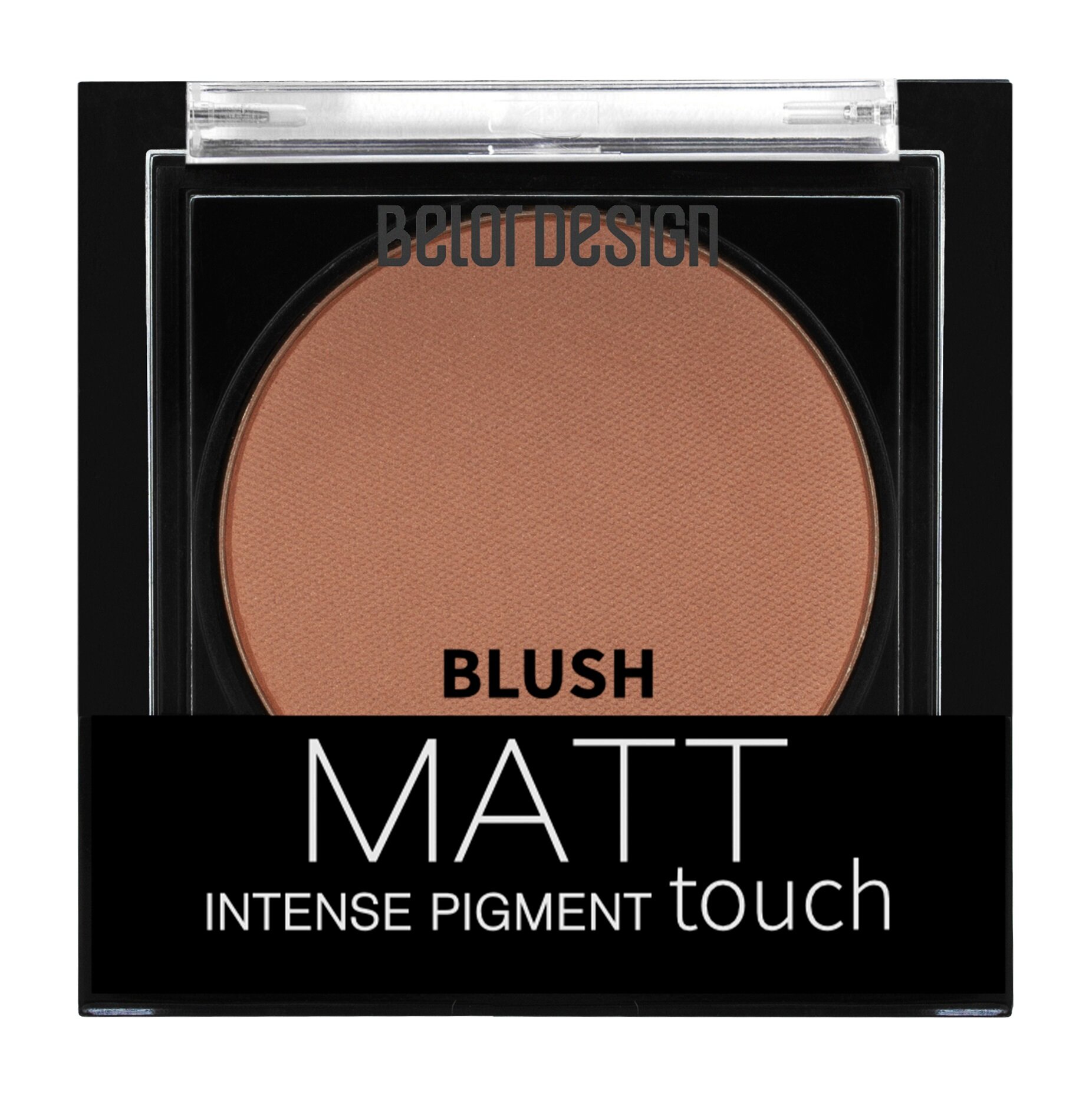 BELOR DESIGN Румяна для лица Matt Touch, 3,6 гр, 203 Пряный Латте