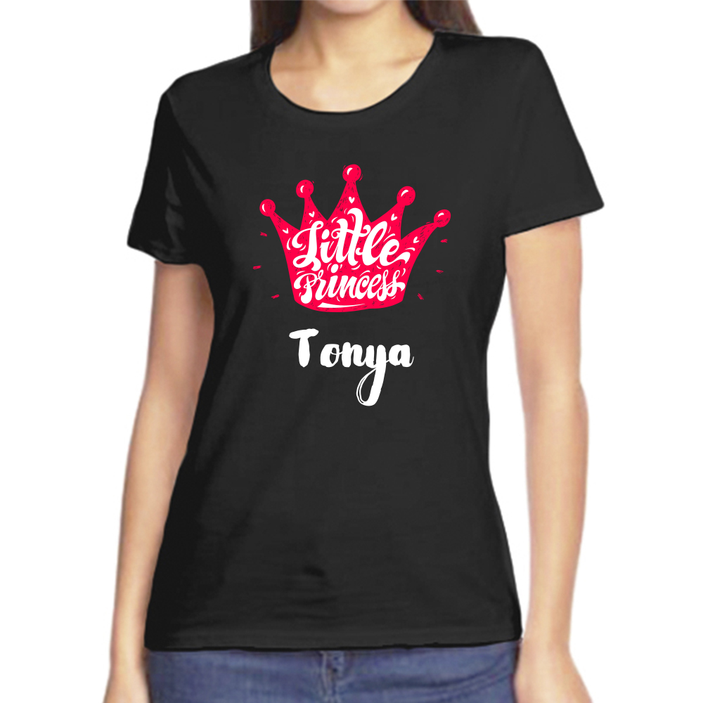 Футболка little princess тоня