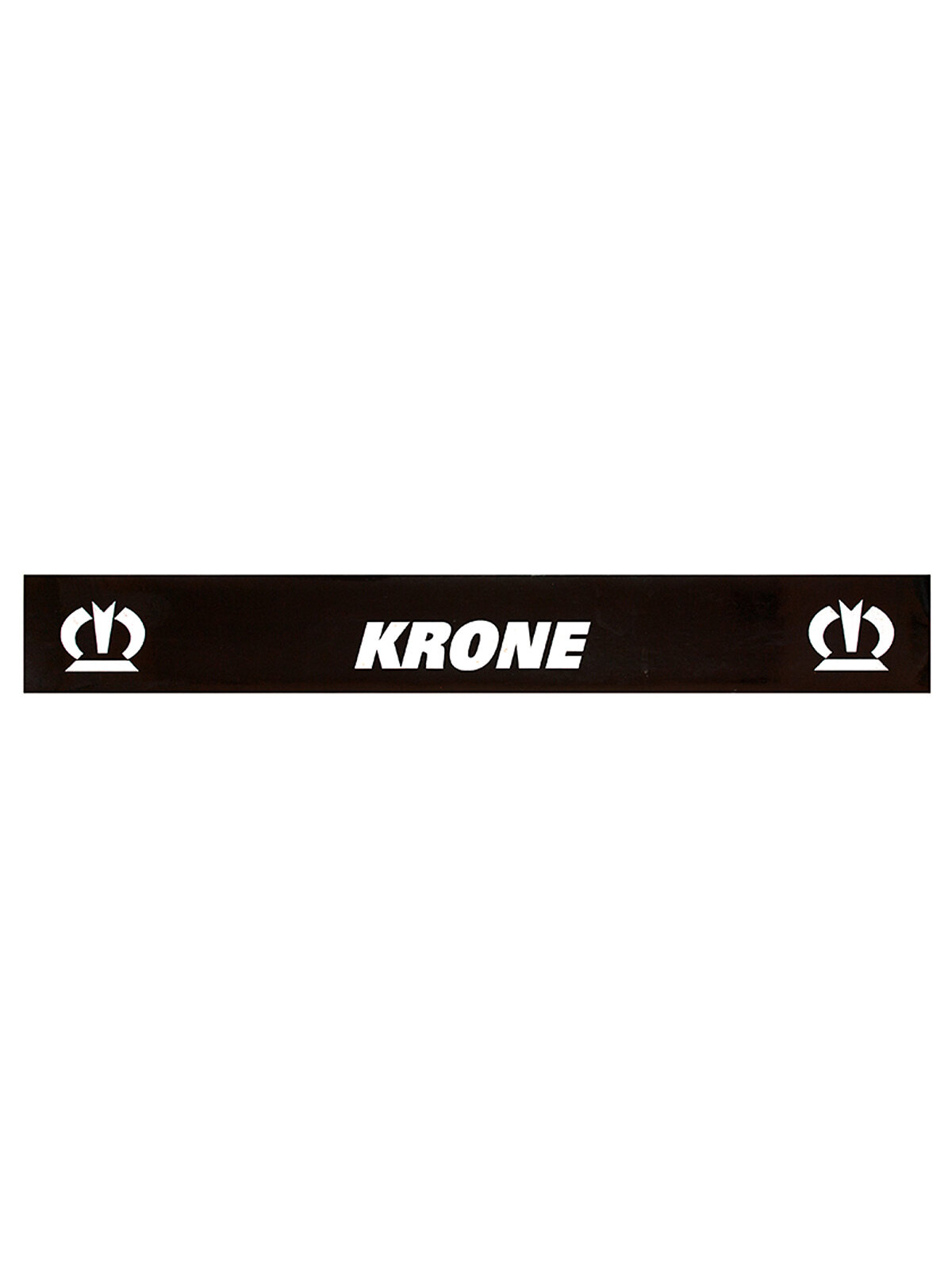 Брызговики на длинномер. (240 Х 35 см) Резина. Надпись "KRONE" (19340)