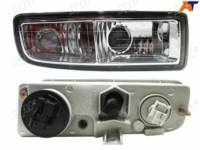 . SAT Фара противотуманная для LEXUS LX470 98-07 правая хром оттенок