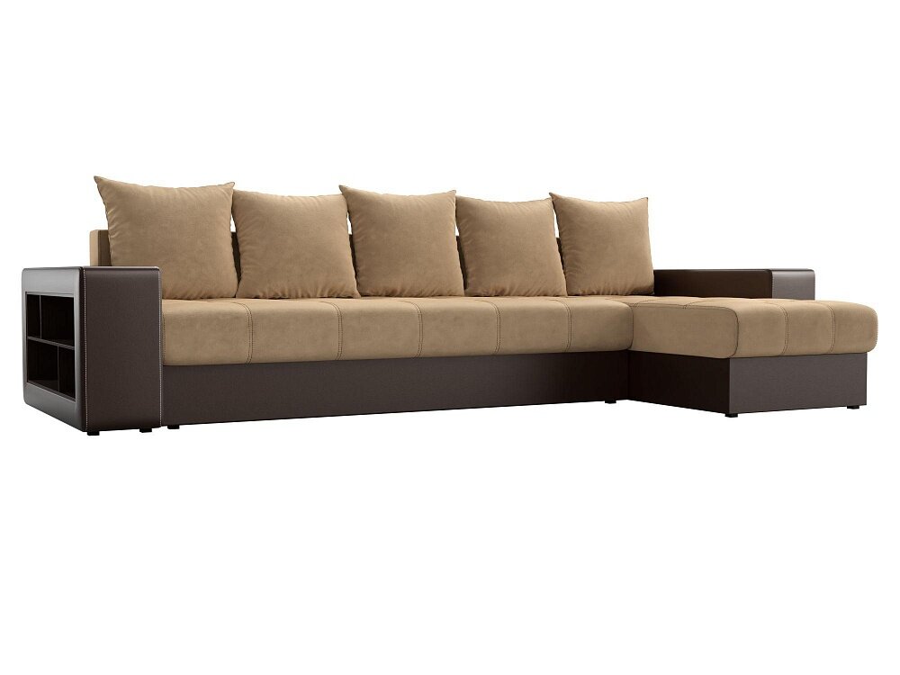 Угловой диван Дубай (Марго) Правый, еврокнижка, 300х160х82 см, с ящиком для белья
