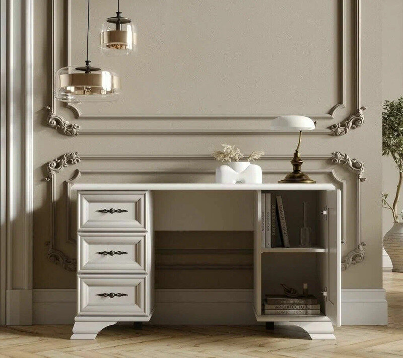 Стол туалетный БРВ мебель KENTAKI TOL Белый