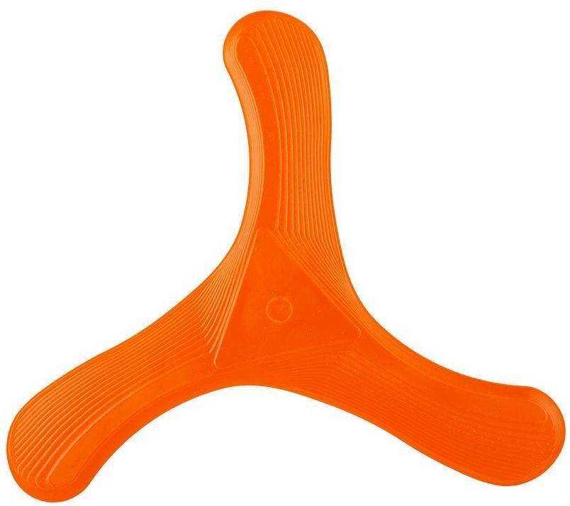 Детская летающая игрушка "Бумеранг" для подвижных игр на улице и активного отдыха, цвета микс