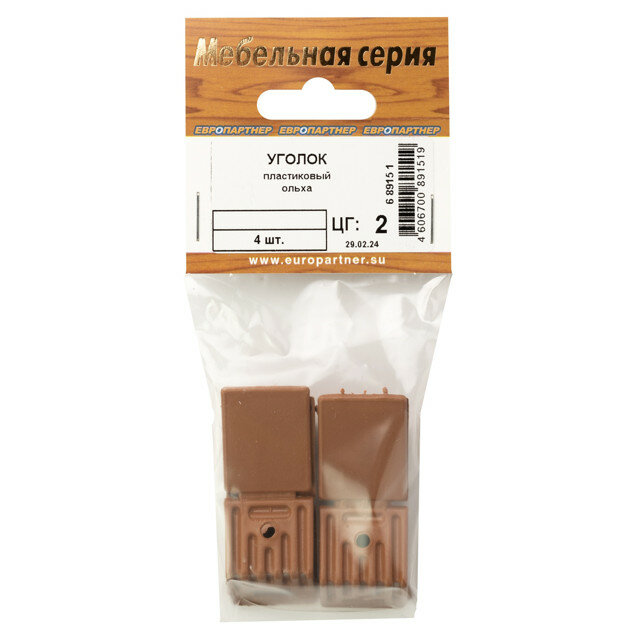 Уголок монтажный из ольхи 24х25 мм комплект 4 шт для надежного монтажа и долговечности
