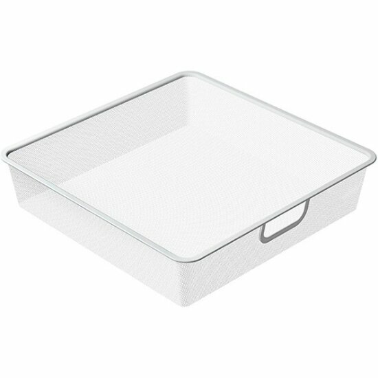 Корзина мелкосетчатая Практик Home GBM 45х10 белая