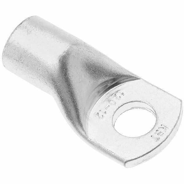 Наконечник 87456 ТМЛ-Р 120-12 медный 120мм2 луженый под опрессовку, под шайбу (КВТ) (25 шт. в наборе)