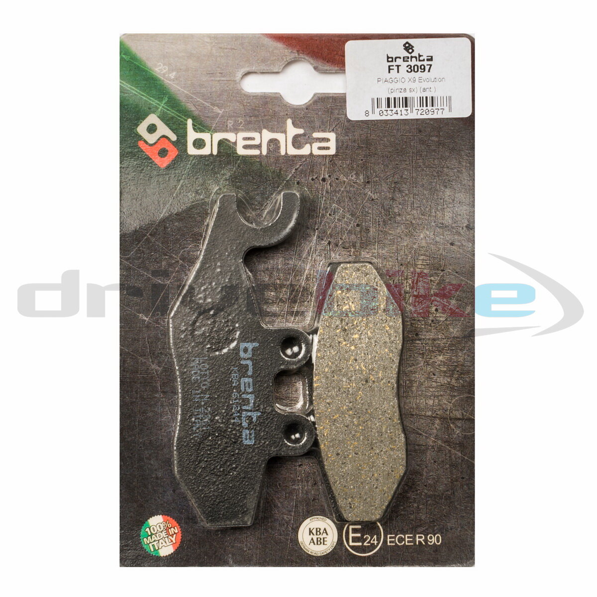 BRENTA Тормозные колодки FT 3097 Organic