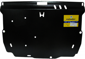 Защита картера Двигателя, КПП. 2 мм, Сталь. для Honda Civic VIII 2005-2012 MOTODOR.00812