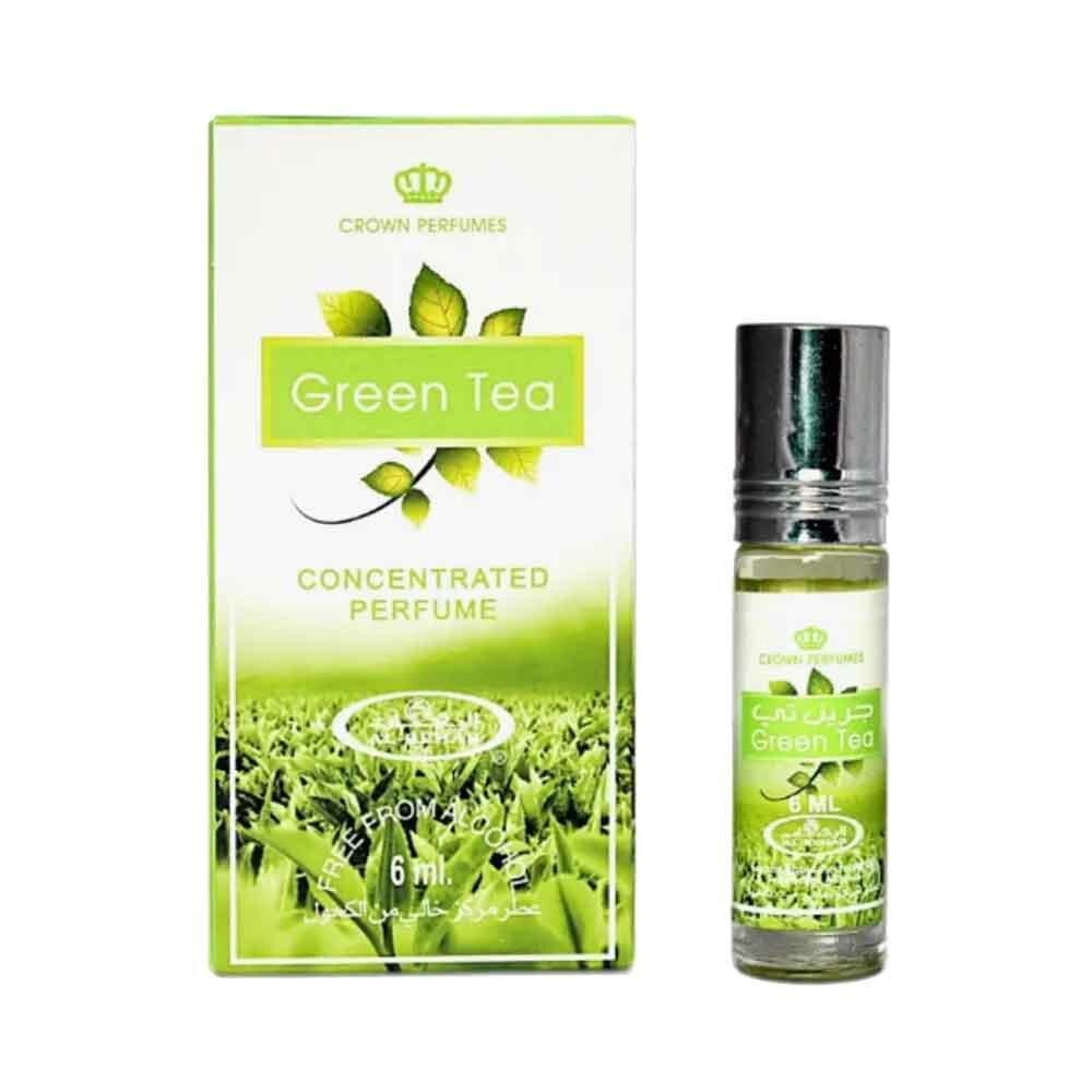 Духи масляные для женщин Crown Perfumes Green Tea 6 мл