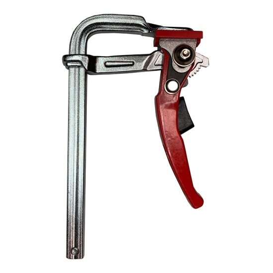 Струбцина кованная c рычажной рукояткой, F-тип Woodwork RFC-1680, F-тип 160х80мм