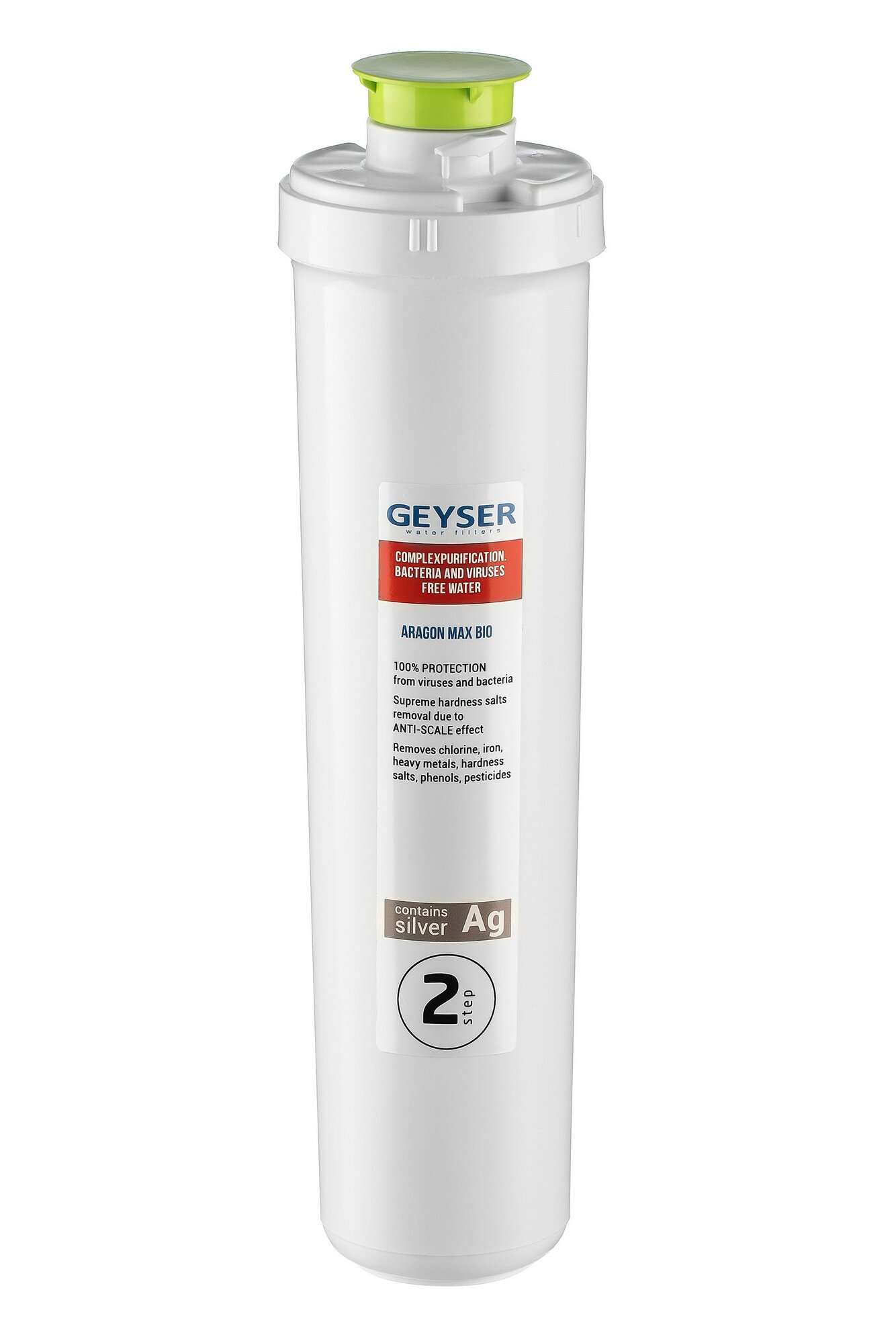 Картридж Гейзер Арагон Смарт Макс Био быстросъемный антибактериальный