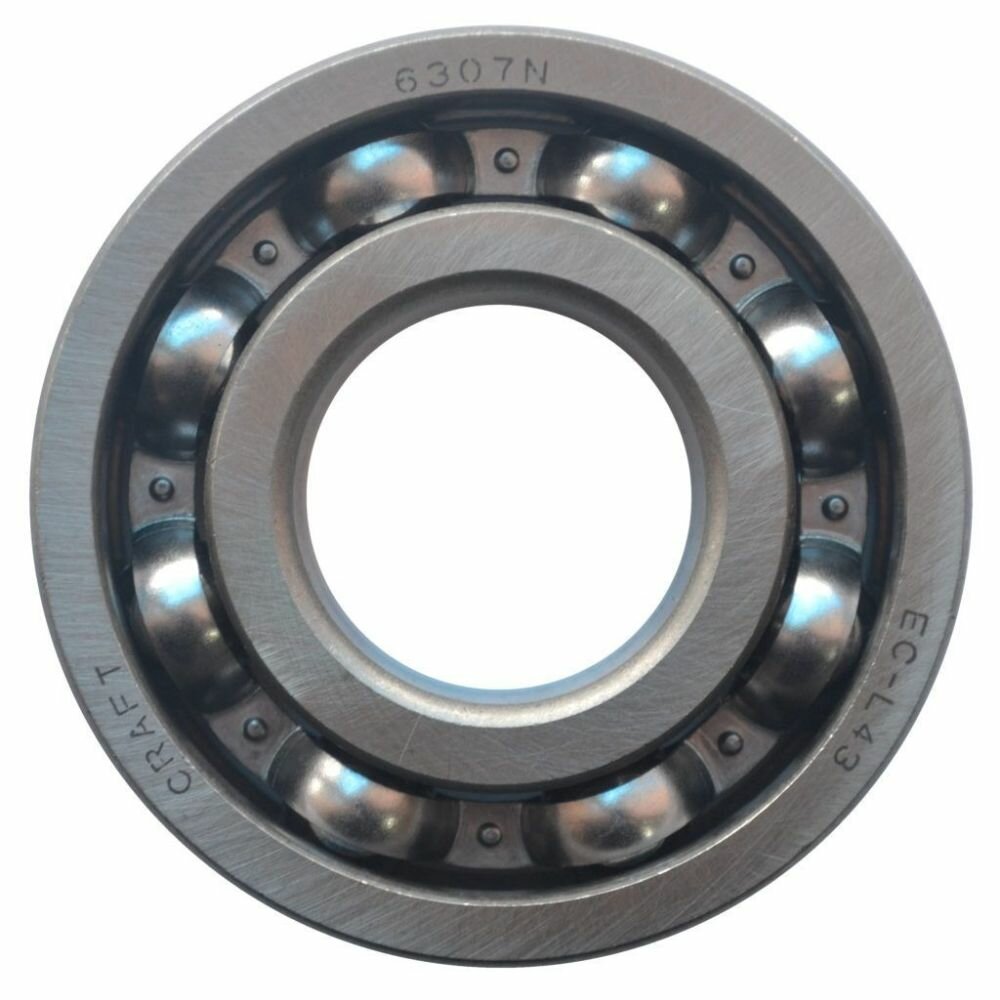 Подшипник шариковый с канавкой на наружном кольце 6307 NR SKF