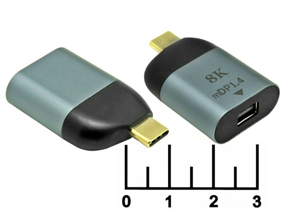Конвертор Type C штекер/mini DisplayPort гнездо 8K