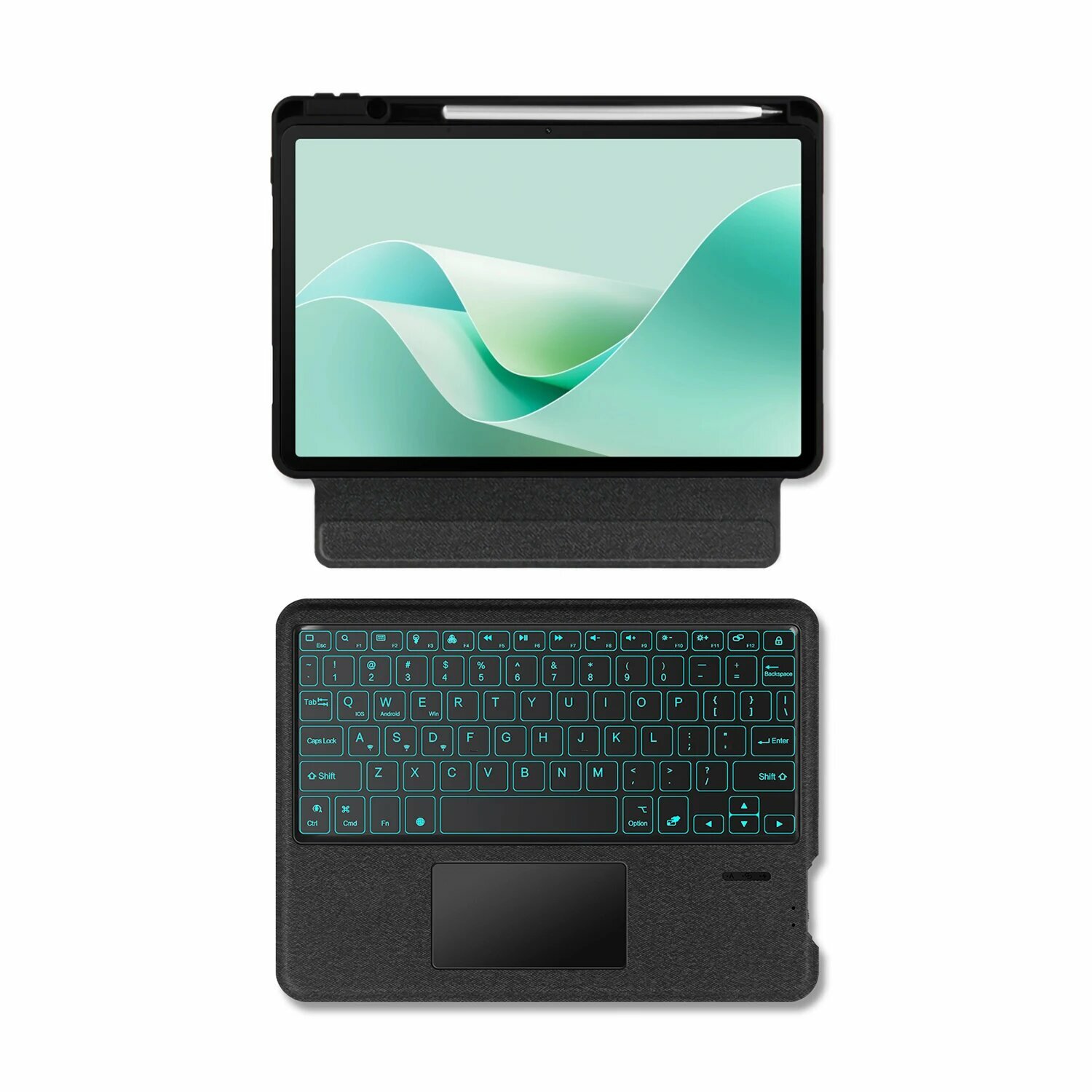 Чехол-клавиатура HUWEI для Huawei MatePad 11.5 Russian keyboard, Black keyboard case