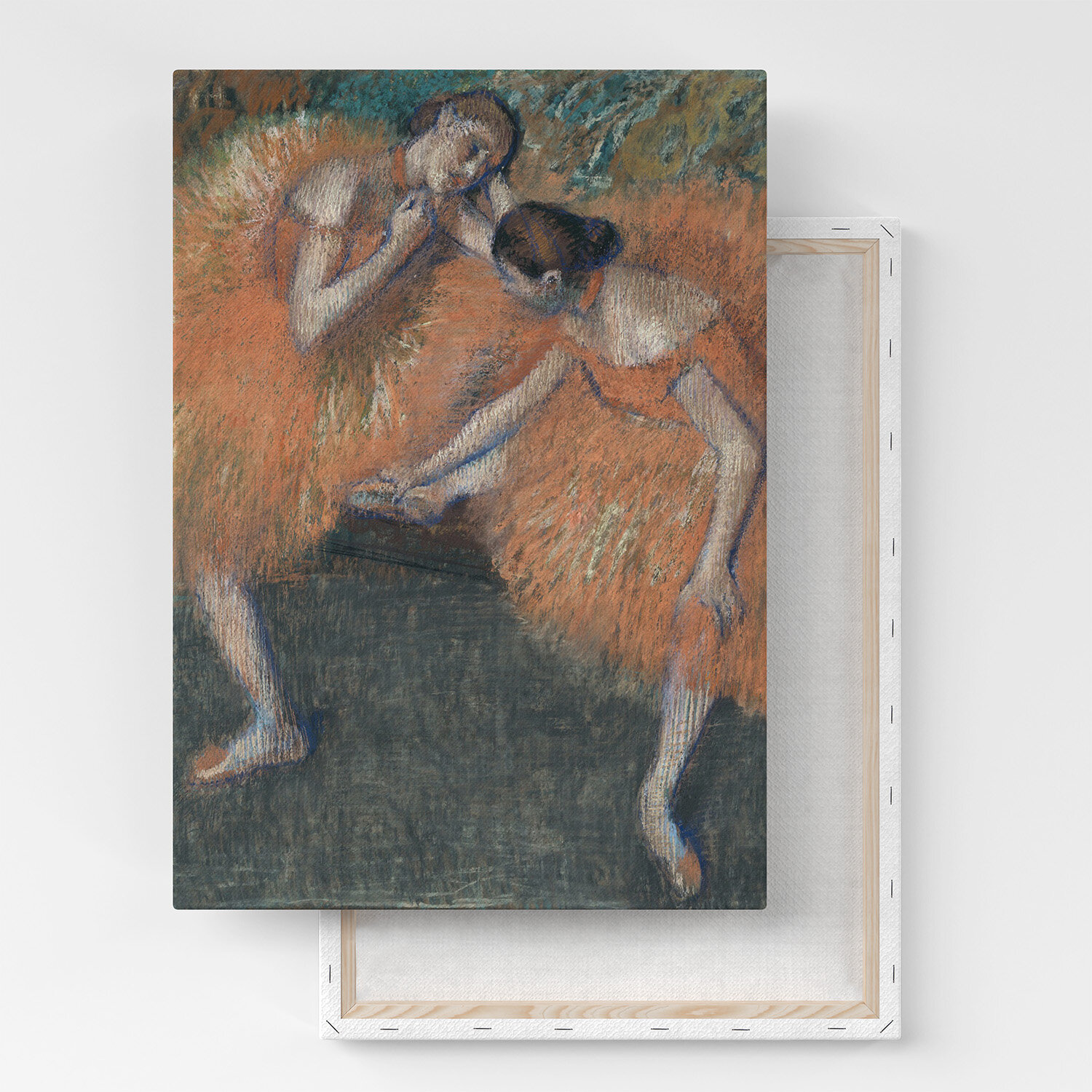 Картина на холсте, репродукция / Дега Эдгар - Two Dancers / Размер 30 x 40 см