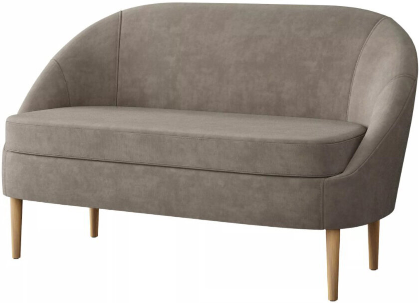 Диван Комо, с деревянными ножками, велюровая обивка Вивальди 5