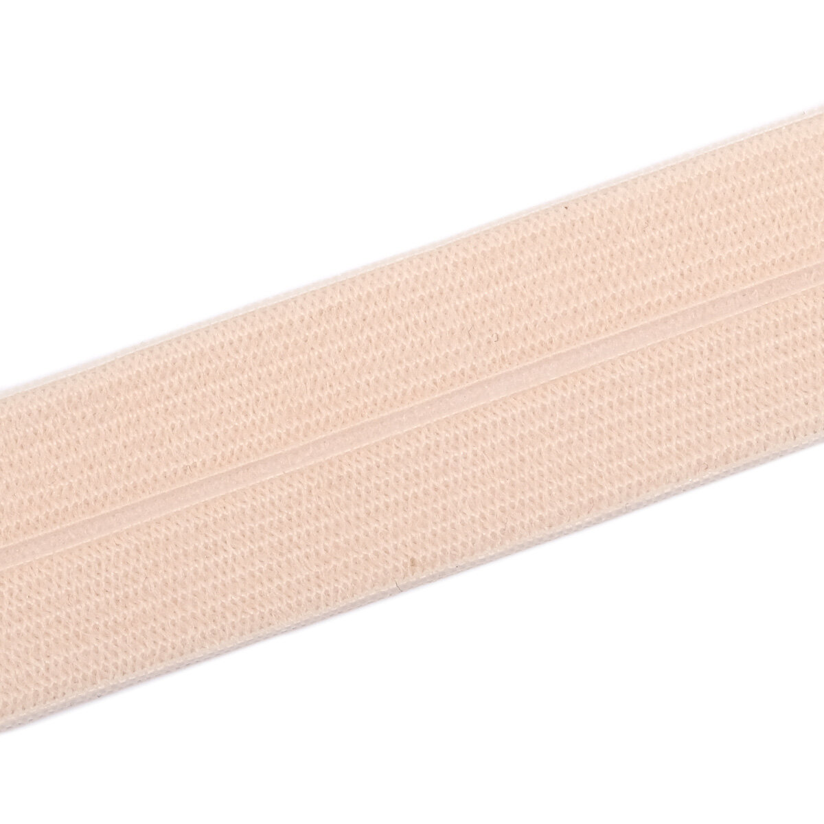 Косая бейка трикотажная Айрис, 0320/8, полиамид, лайкра, 20мм*50м (154 светло-бежевый)