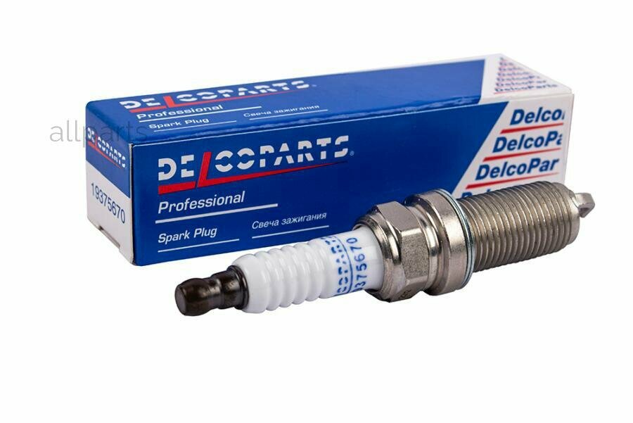 DELCOPARTS 19375670 свеча зажигания С платиновым электродом (свечи зажигания) MITSUBISHI ASX, LANCER NISSAN ALMERA, MURANO