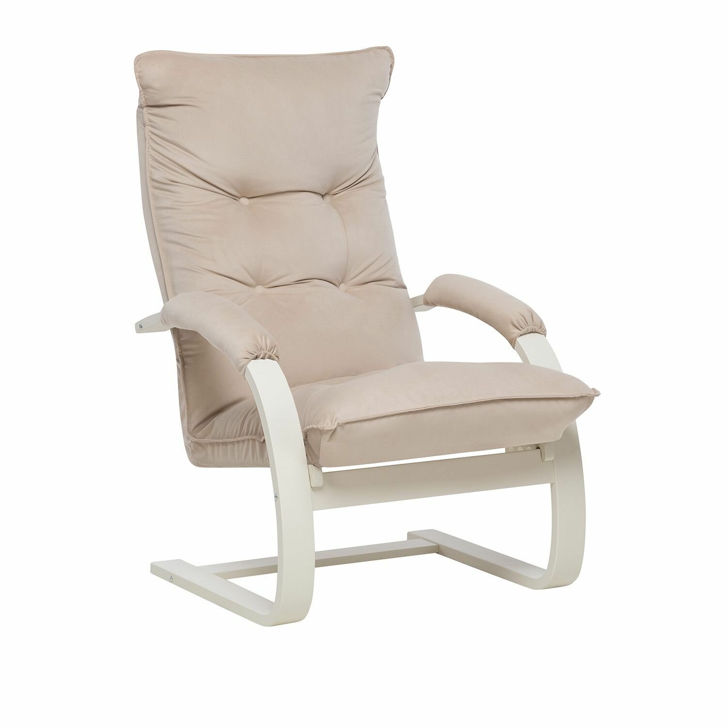 Кресло-трансформер Leset Монако Слоновая кость, ткань V 18