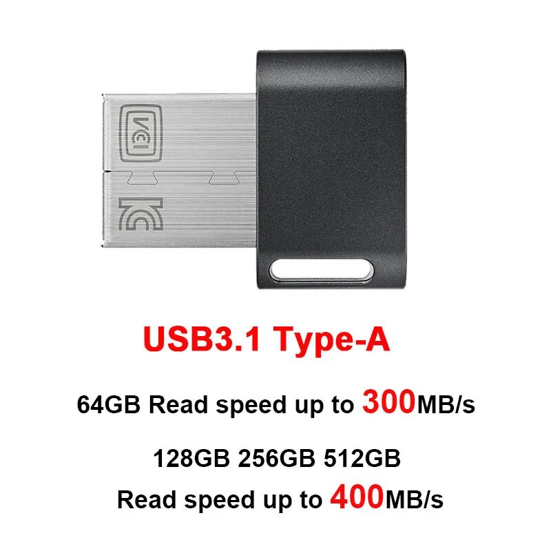Металлический USB 3.1 Флэш-накопитель SAMSUNG — 64 ГБ/128 ГБ/256 ГБ/512 ГБ Флэш-накопитель Memory Stick С Устройством Хранени.