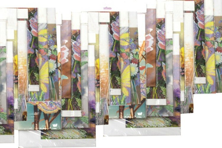 Схема для вышивки большая, в ассортименте, 1 шт