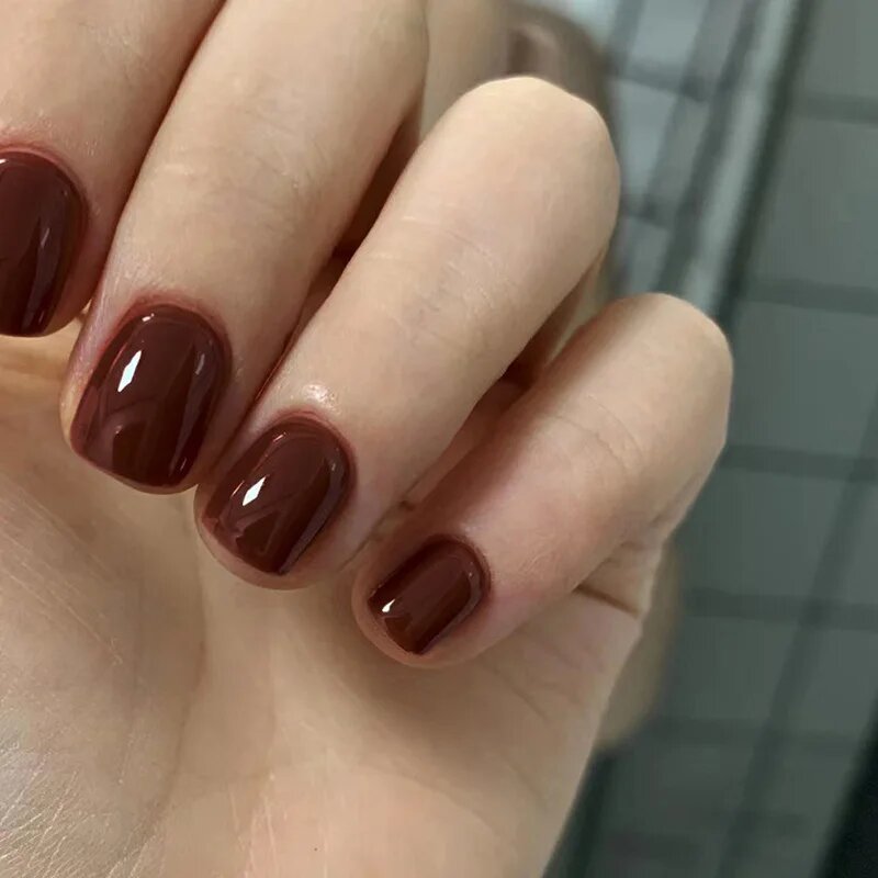 Накладные ногти глянцевые CF023-New-Nails-Art, 24 шт.